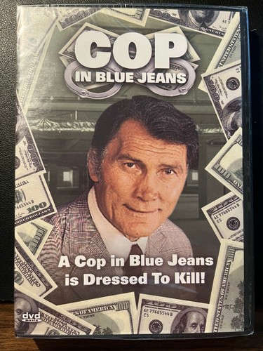 Cop In Blue Jeans DVD Movie Undercover Jack Palance Law Guns Action ...