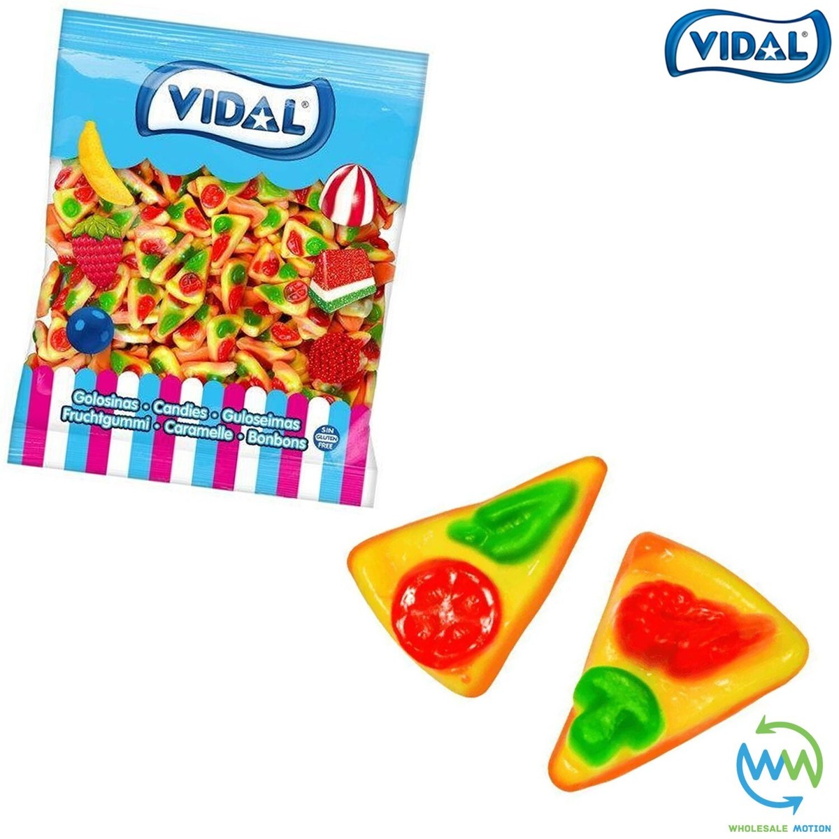 Vidal Golosinas Logo Buy Vidal Kiwi Slices Sour 1Kg Candy Pop's
