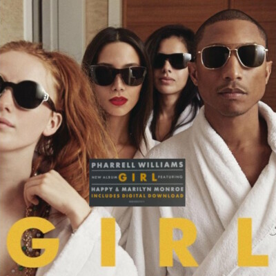 Pharrell Williams - Girl (G I R L) Vinyl LP + Digital NEU Beyonce Frank ...