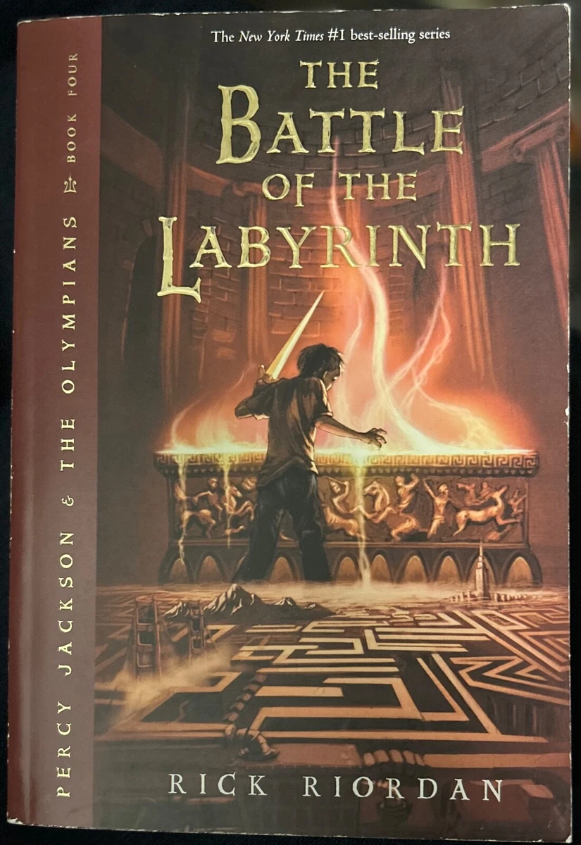 Percy Jackson Battle Of The Labyrinth Book Cover