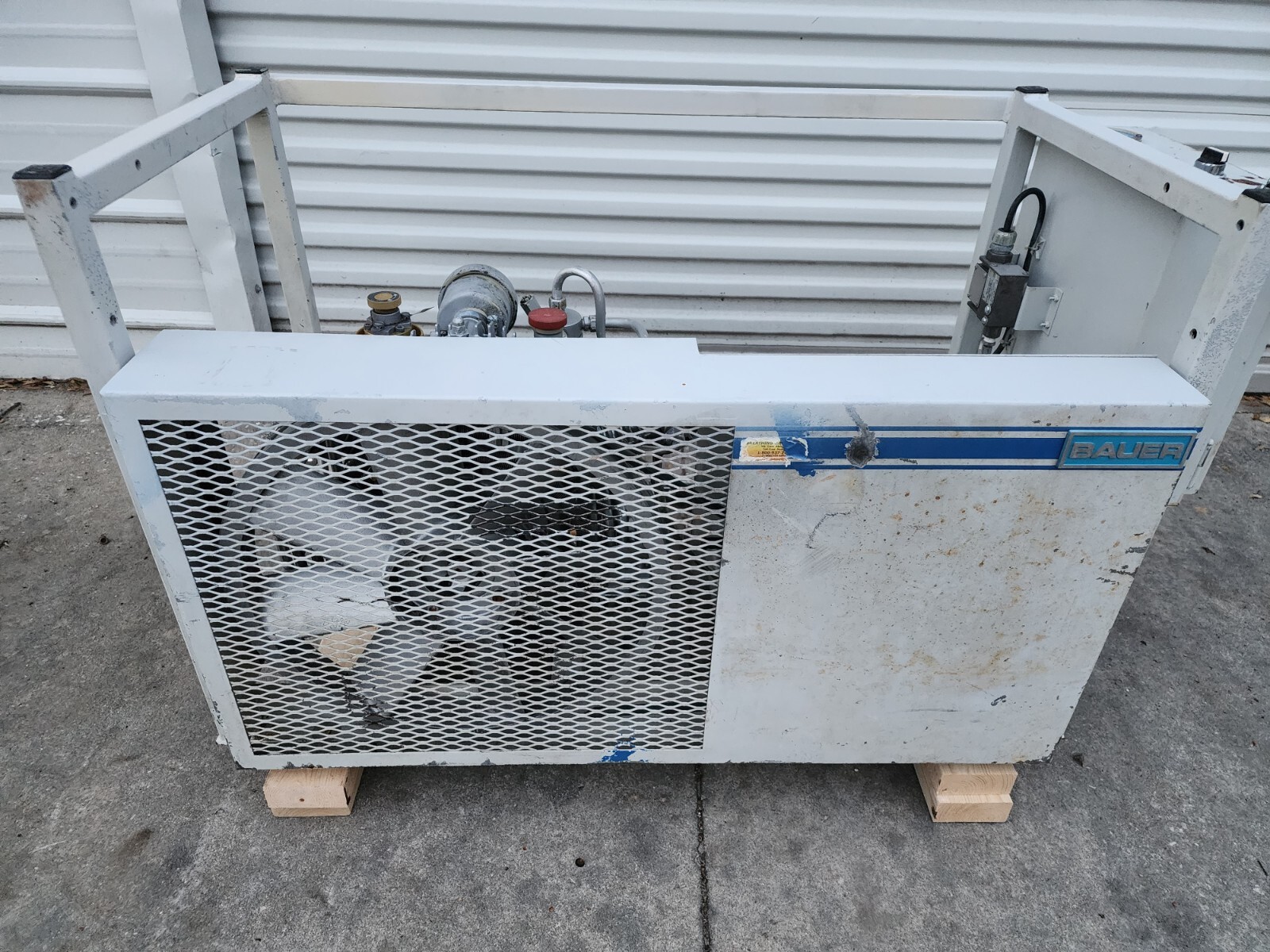 Bauer Scuba Paintball Scba Fire High Pressure Breathing Air Compressor ...