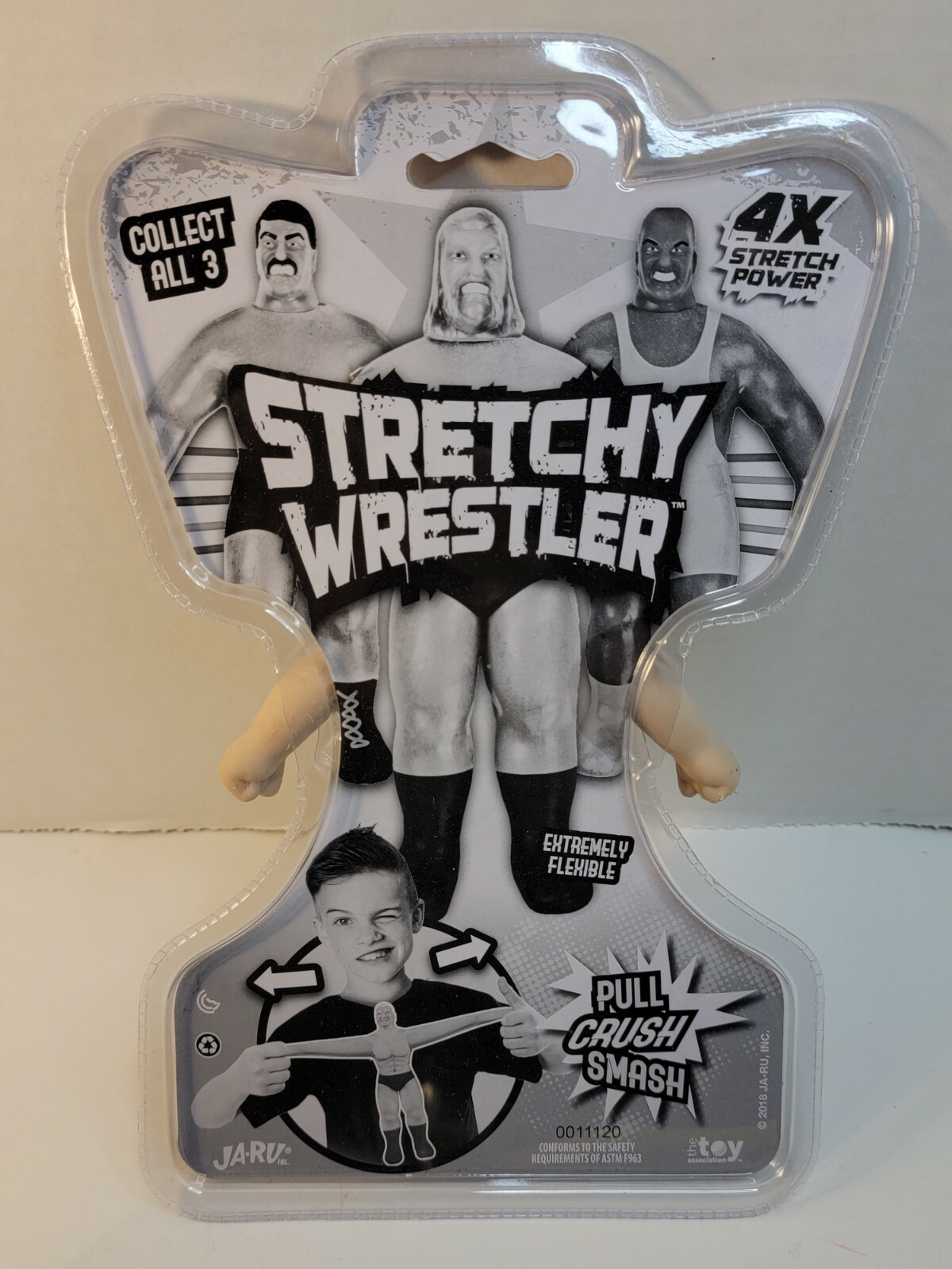 Stretchy Wrestler 4X Stretch Power Ages 4+ Ja-Ru Wrestling Stress ...