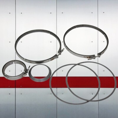 DPF DOC Filter Clamp Gasket Kit Fits Cummins OE 2871453 2871863 2880215 ...