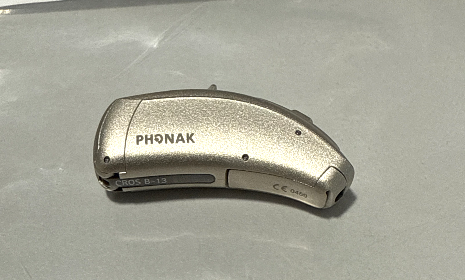 Phonak CROS B-13 Hearing Aid SILVER 13 Battery (SINGLE) *Factory ...