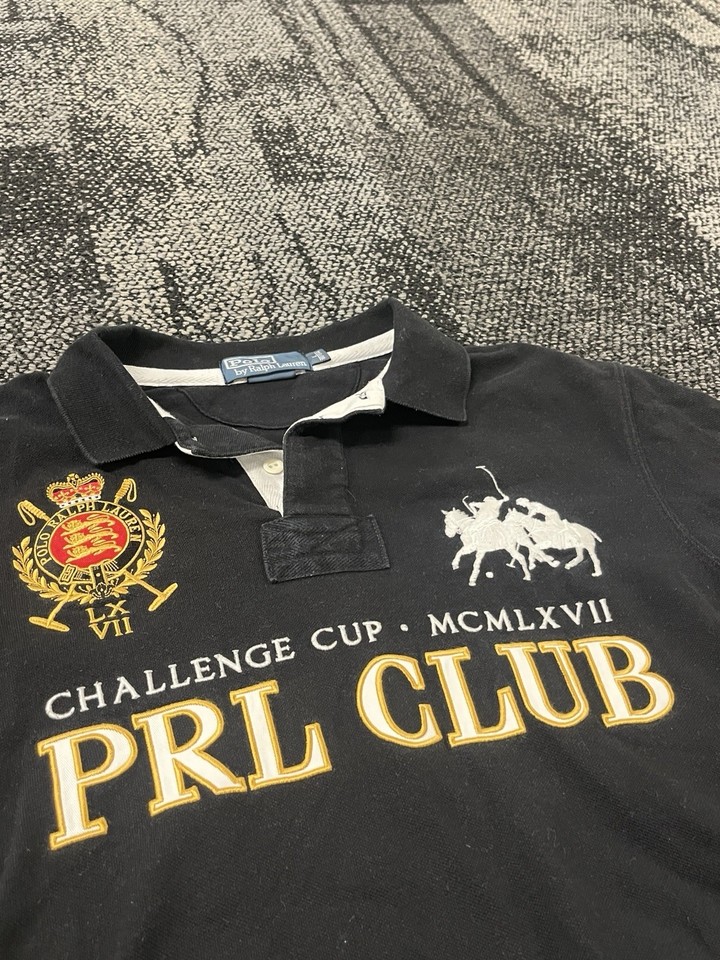 PRL CLUB Black Chief KeefPolo Ralph Lauren polo shirt | eBay