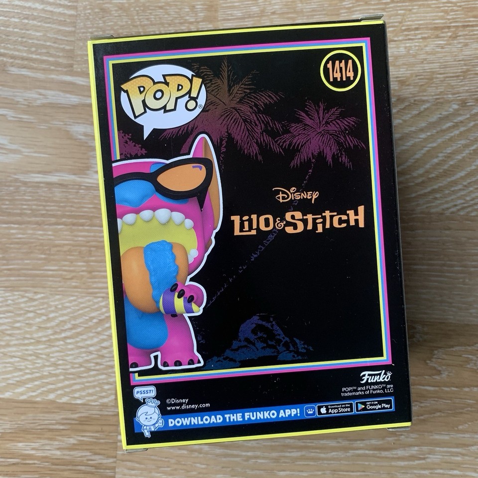 Funko Pop! Disney Lilo & Stitch Summer Stitch #1414 Backlight Special ...
