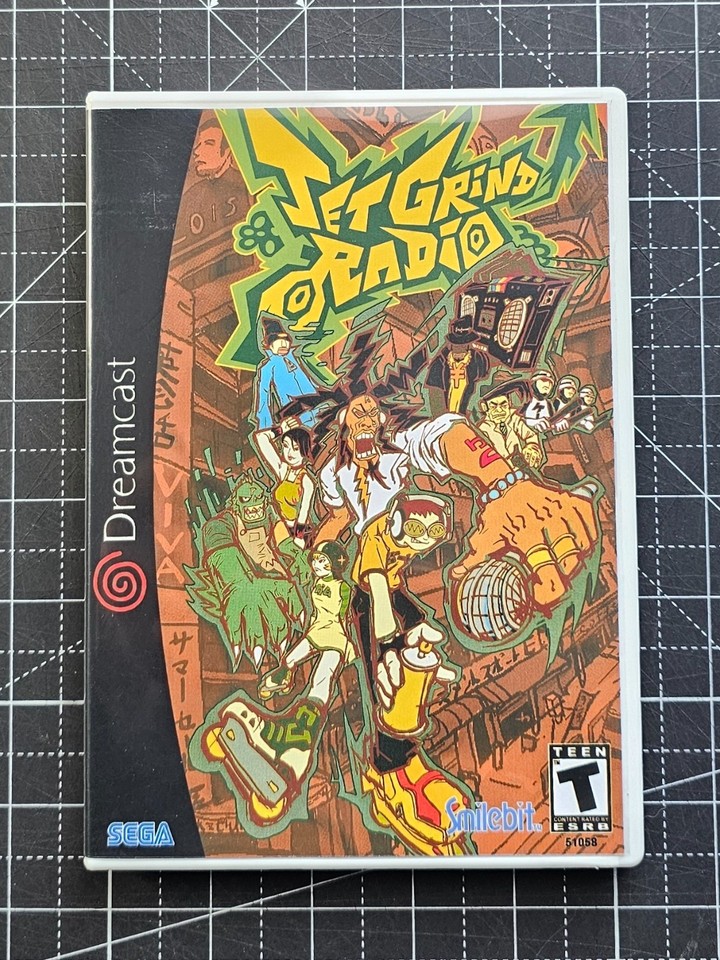 Dreamcast Jet Grind Radio Version 5 You Choose Custom Case NO Game NO ...