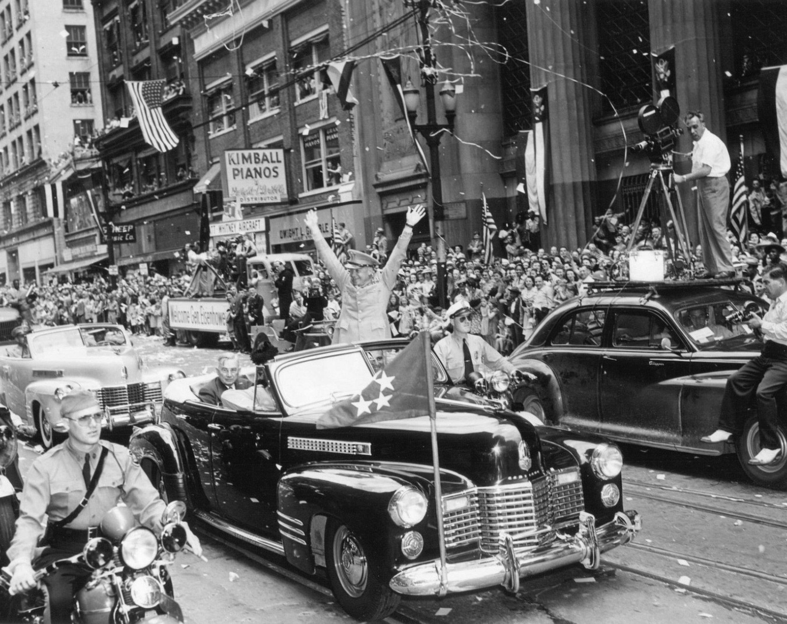 Ticker Tape Parade Wwii