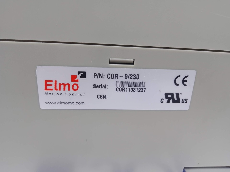 Elmo COR-9/230 AC-Power PWM Digital Servo Drive Controller Elmo Motion ...