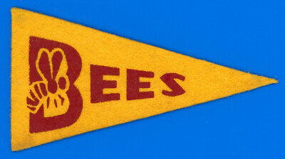 Old Vintage Antique 1936-1938 BF3 Boston Bees Baseball Mini Pennant ...
