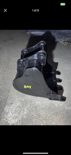 Used Cat Caterpillar Mini Excavator 301, 302 or 303 24" Tooth Bucket | eBay