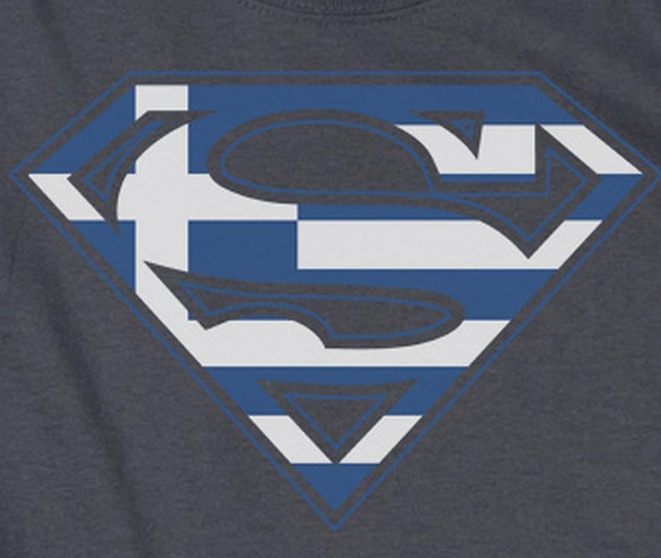 Superman "Greek Shield" Women's T-Shirt | eBay