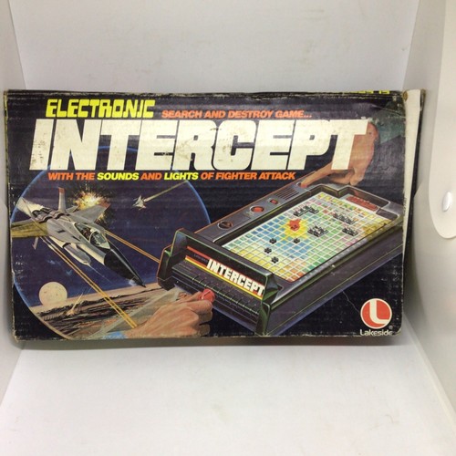 1978 Intercept Electronic Search And Destroy Game By Lakeside *RARE* | eBay