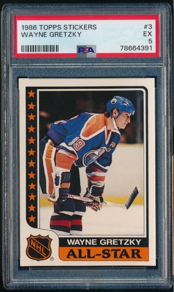 1986-87 Topps - All-Star Stickers #3 Wayne Gretzky for sale online | eBay