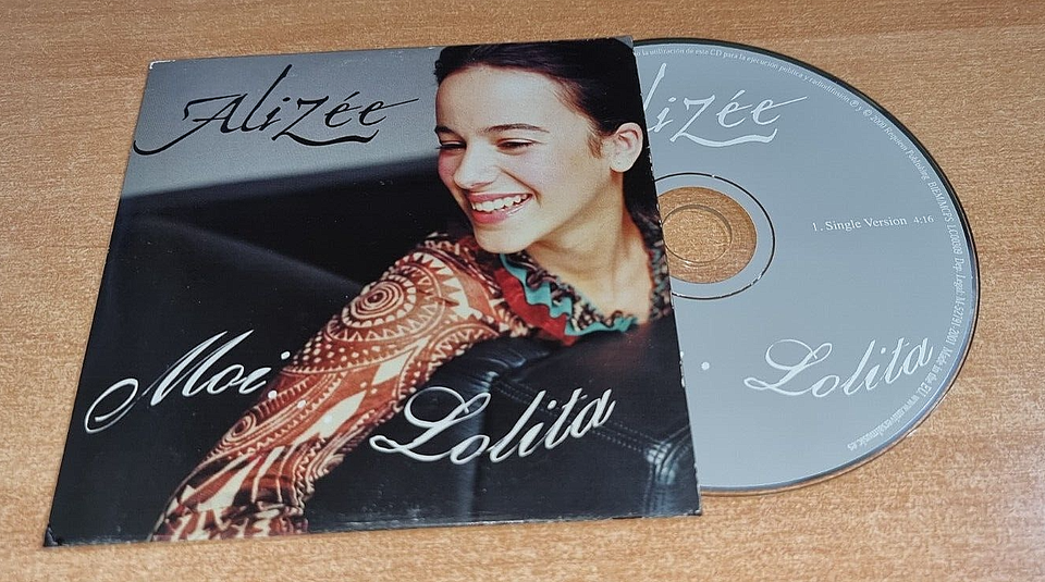 ALIZEE Moi Lolita SPAIN PROMO CD SINGLE VERY RARE CARD SLEEVE MYLENE ...