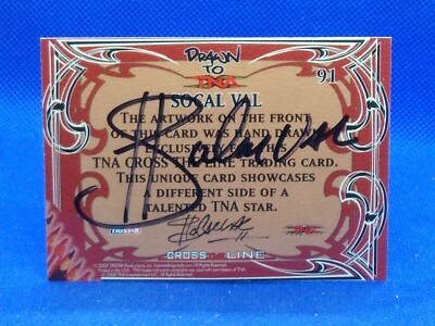 AUTOGRAPH SoCal Val 2008 TriStar Drawn to TNA #91 | eBay