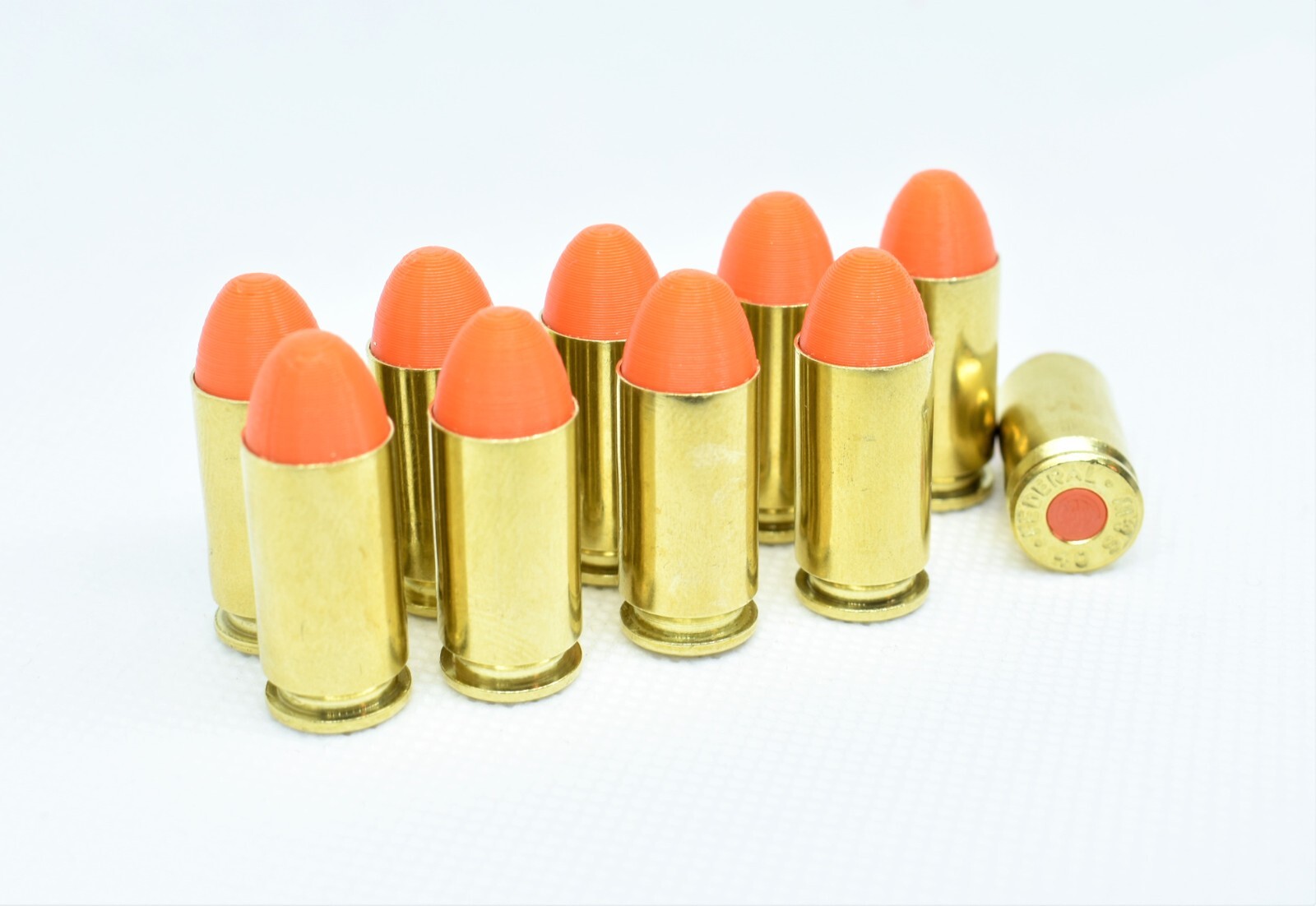 40 S&W Brass Snap Caps Dummy Rounds Safety Firearms Training 40 cal ...
