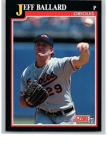 1991 Score Baseball Card Single - #243 Jeff Ballard | eBay