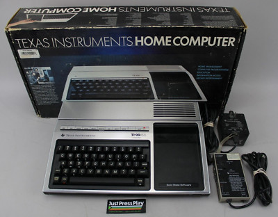 Texas Instruments Ti-99/4A (PHC004A) Vintage Home Computer 33317010011 ...