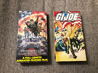 LOT of 2 GI Joe VHS: The Movie & Volume 1 | eBay