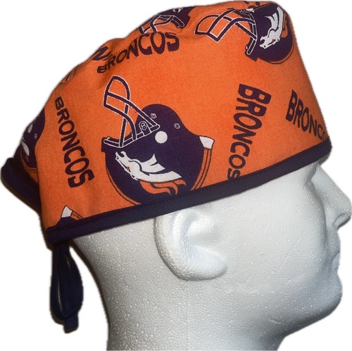 NFL Denver Broncos Helmets 1998 Scrub Hat Chemo Cap | eBay