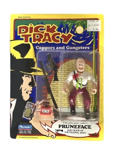 DICK TRACY PRUNEFACE 1990 WARREN BEATTY MOVIE BY PLAYMATES TOYS ...