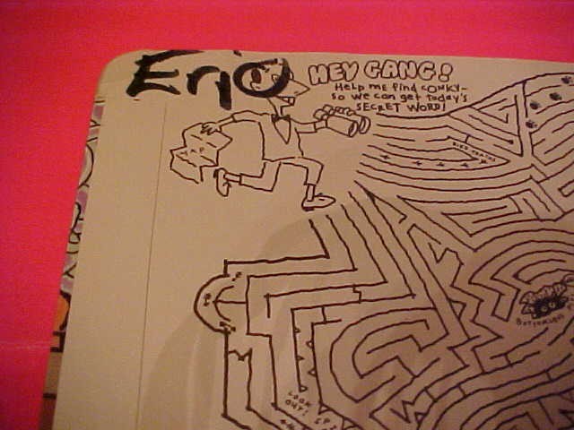 School Folder 1987 Pee-Wee Herman’s Playhouse Paul Reubens with name | eBay