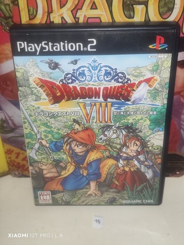 PS2 Dragon Quest VIII - Playstation 2 - NTSC Japan - Square Enix ...
