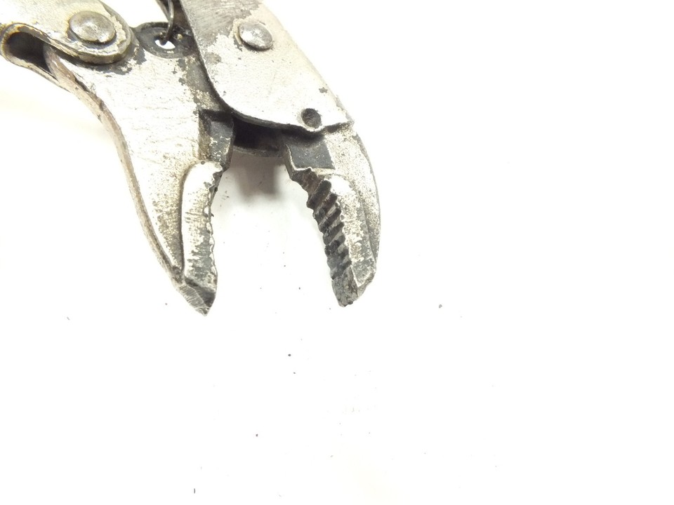 VISE GRIP TOOLS 5" CURVED JAW LOCKING PLIERS MADE IN USA - 5WR - VICE ...