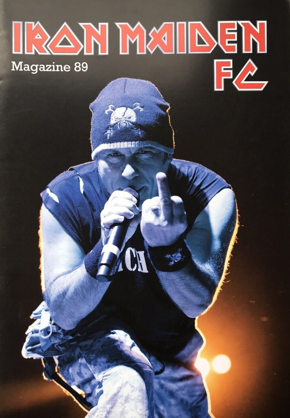 Iron Maiden FC Magazine #89 FN; IMH | Fan Club - w/Bag+Board | eBay UK