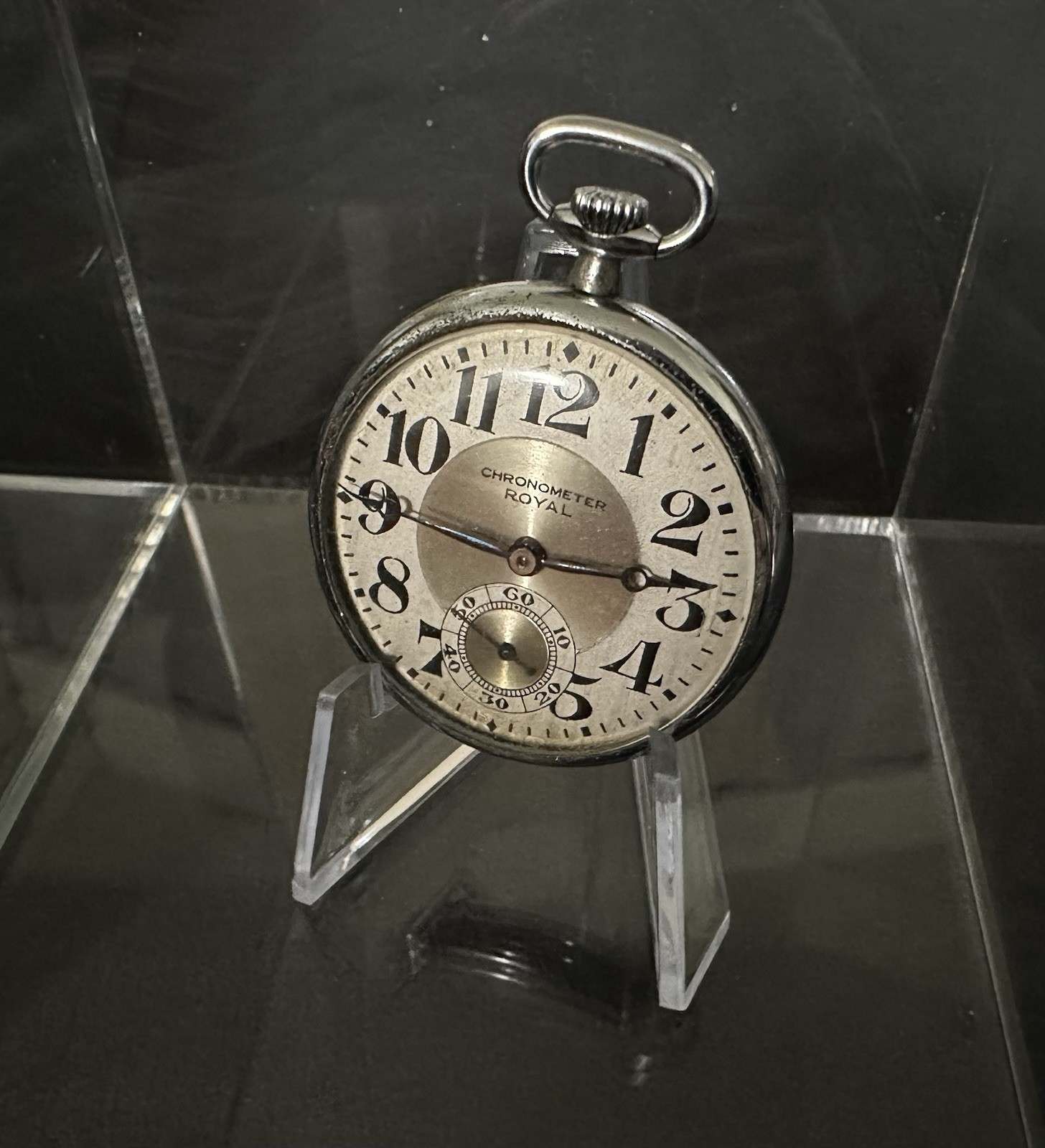 Finetti Chronometer Royal Swiss Pocket Watch 40mm Mec… - Gem