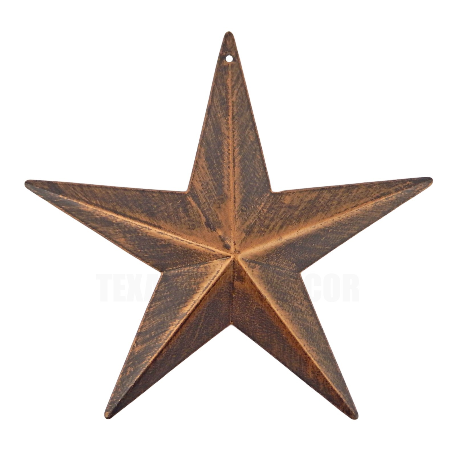 Small Metal Wall Star Brushed Copper Finish Light Weight 6 inch | eBay