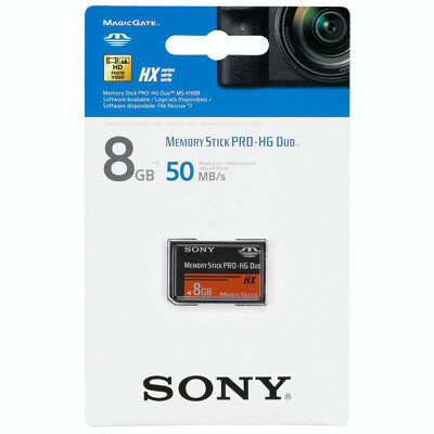 Sony 8gb Memory Card for Sony DSC W275 W270 W580 W570 W560 W530 W520 ...