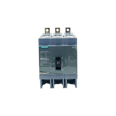 NIB - Siemens - BQD360 - Molded Case Circuit Breaker - 60A, 3-Phases ...