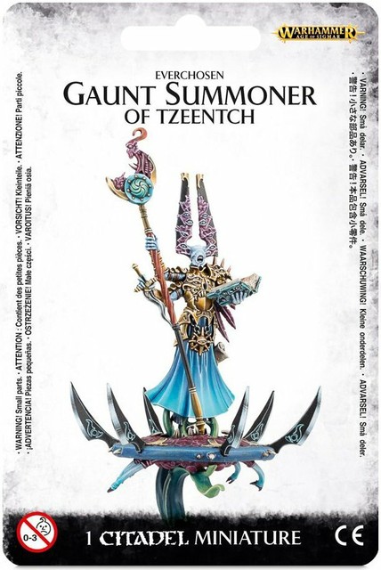 Gaunt Summoner on Disc of Tzeentch Games Workshop Warhammer Age of ...