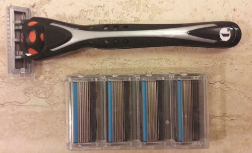 LESEN! Cien Men Shark 5 Rasierklingen 8 st., 5Klingen system,ohne ovp ...