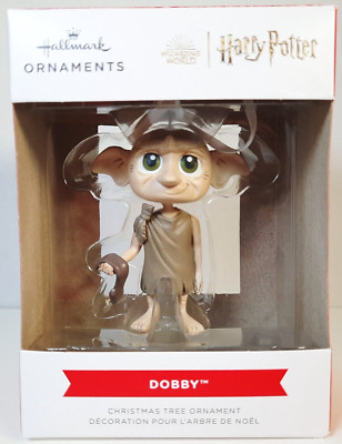 Hallmark Harry Potter Christmas Tree Ornament Dobby Master has given me ...