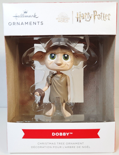 Hallmark Harry Potter Christmas Tree Ornament Dobby Master has given me ...