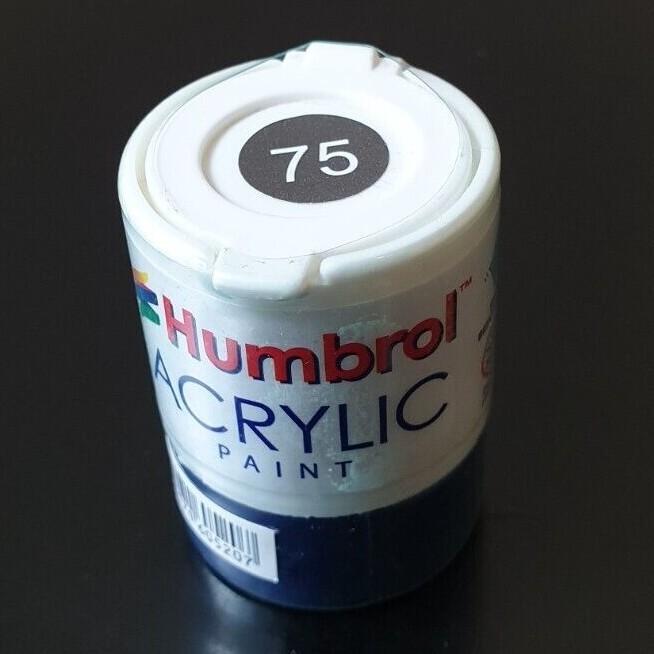 Humbrol Acrylic Model Paint 12ml Gloss Metallic Satin Matt All Colours ...