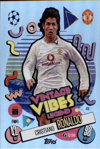 Cristiano Ronaldo Vintage Vibes Legend - Card Value