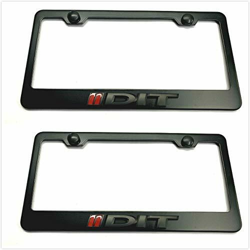 3D DIT Emblem Stainless Steel License Plate Tag Frame Cover For Subaru ...