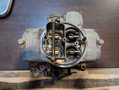 Holley 8106B 750 CFM, 4 Barrel Carburetor, Boost Referenced, Single ...