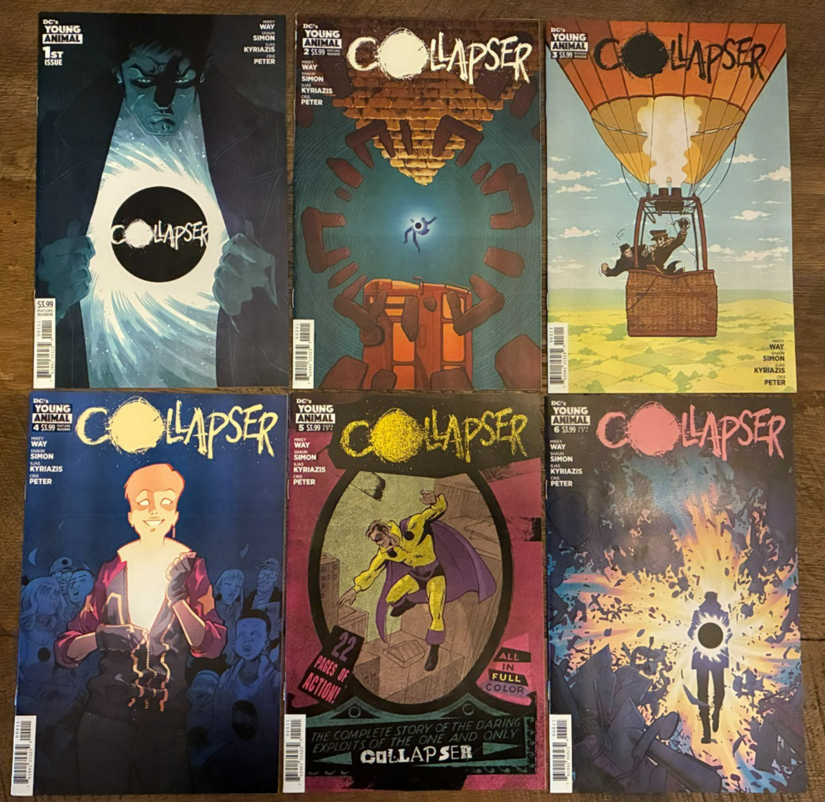 Collapser #1-6 Complete Set DC Young Animal | eBay