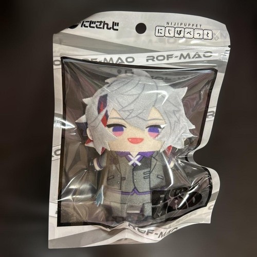 Nijisanji Fuwa Minato Puppet ROF-MAO Rof Mao Plush Soft Toy Collectible ...