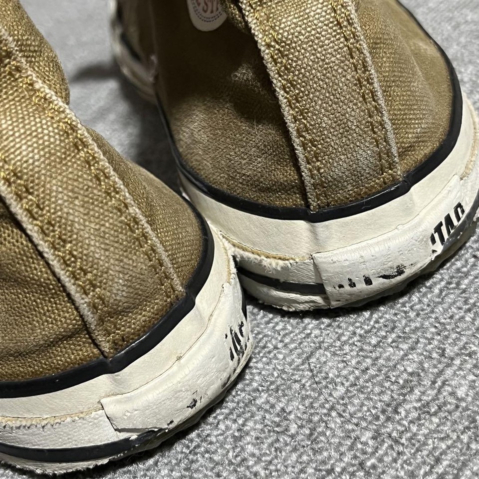 Converse 90s Vintage Sneakers All Star HI Solid Brown Size 9 1/2 Men's ...