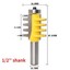 6/8mm Finger Glue Joint Router Bit Shank Woodworking Milling Cutter ...