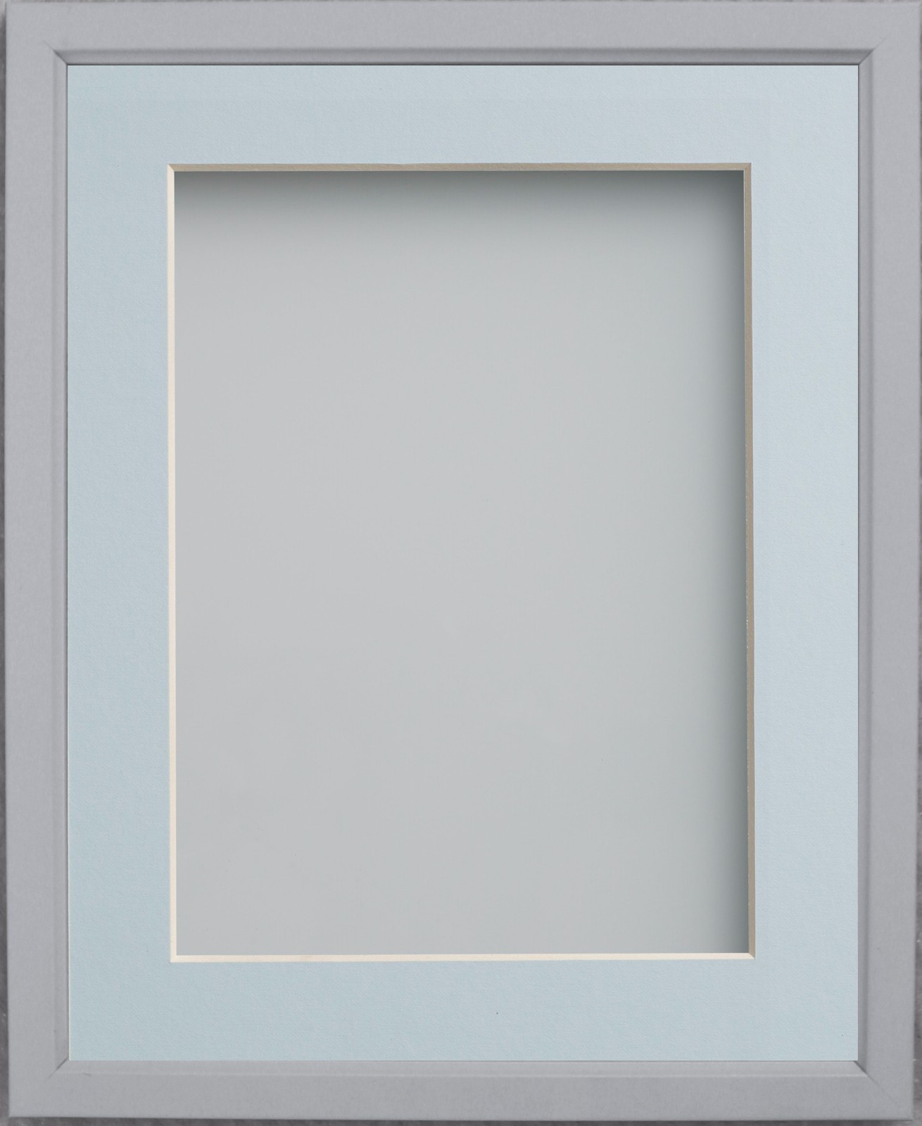 Grey Picture Photo Frames Drayton Range Modern Thin Frame With Choice ...