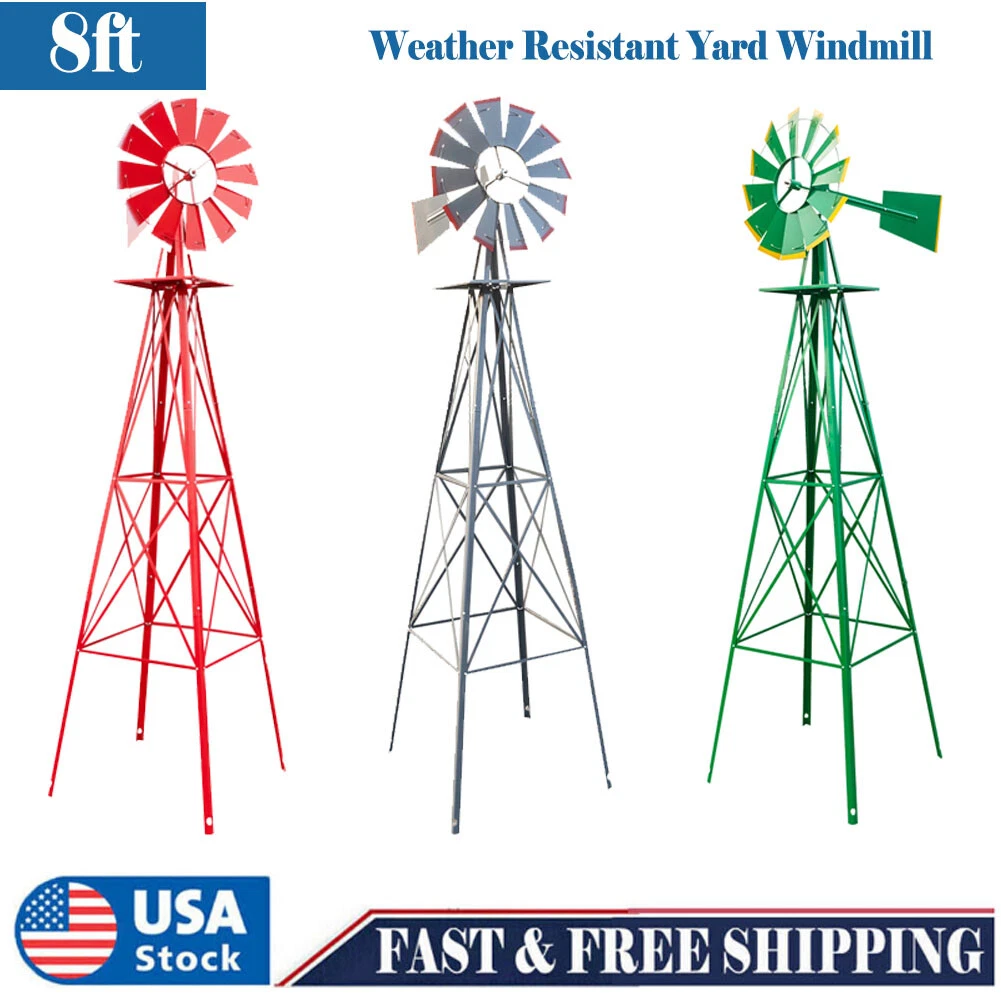 Garden Windmills Metal | Fasci Garden