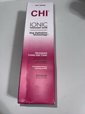 CHI IONIC Permanent Shine Hair Color 3oz (5G Medium Gold Brown) | eBay