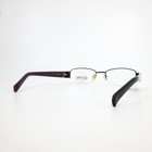 Dereon Eyewear DOV509 001 Black Rectangular Half Rim Eyeglasses Frame ...